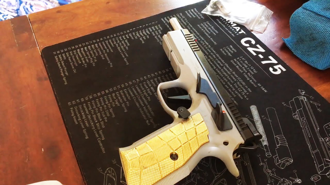 CZ Shadow 2 Phase 1 MODS: CZC flat trigger, short reset, extended ...