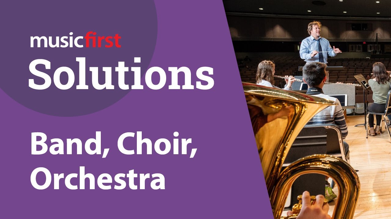 MusicFirst Solutions for Band, Choir, Orchestra - YouTube
