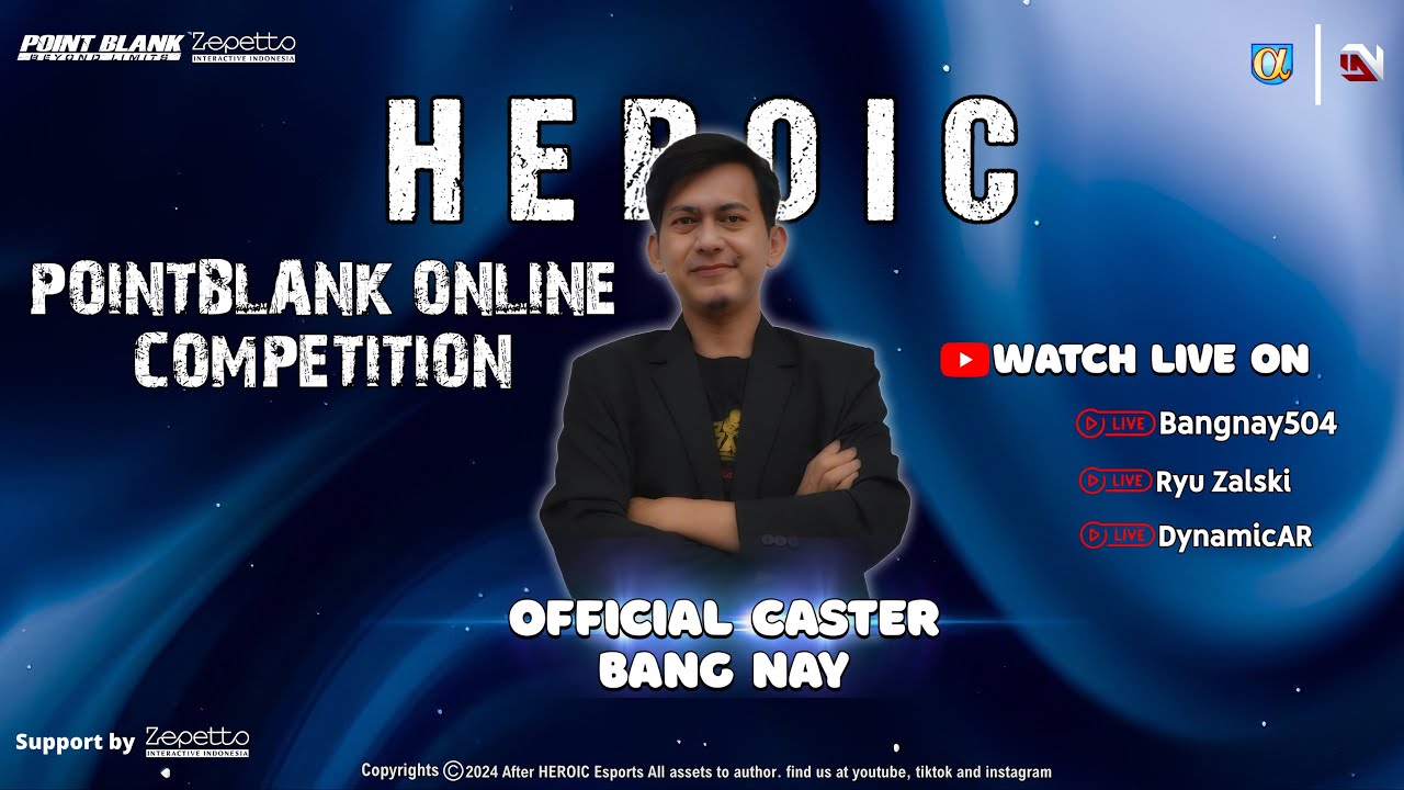 LIVE TOURNAMENT PBOC HEROIC SEASON 1~ - YouTube