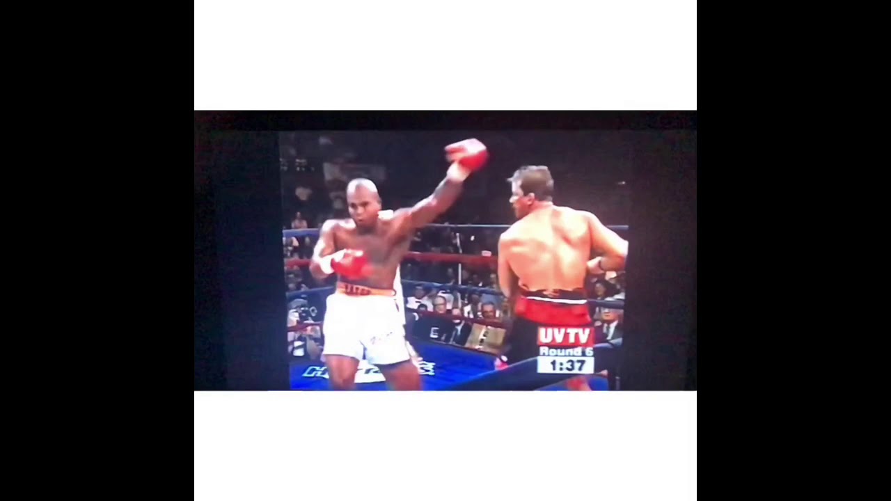Tommy Morrison Vs Razor Ruddock - YouTube