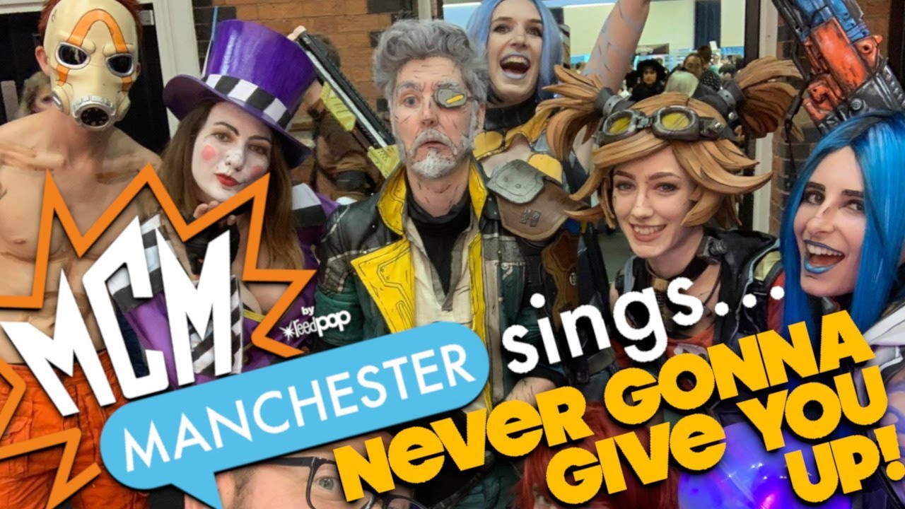 MCM Manchester sings... Never Gonna Give You Up by Rick Astley - YouTube