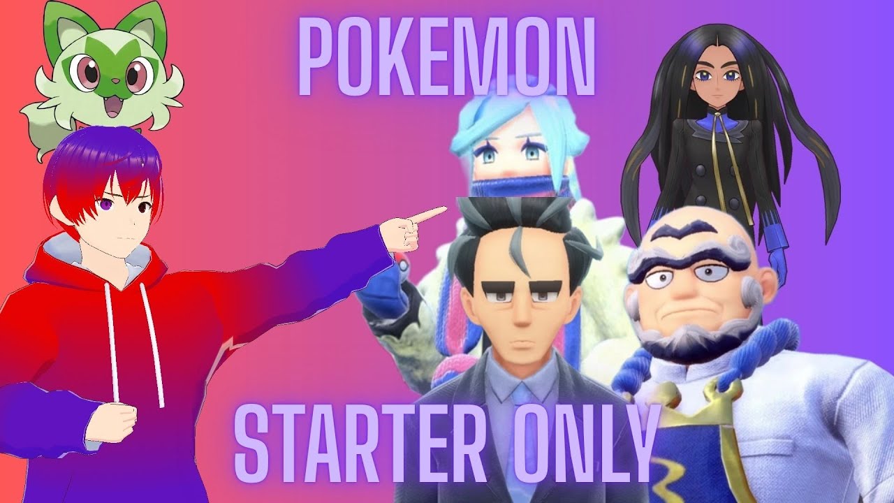The Start of A New Starter Only Challenge (Pokemon Violet Starter Only ...