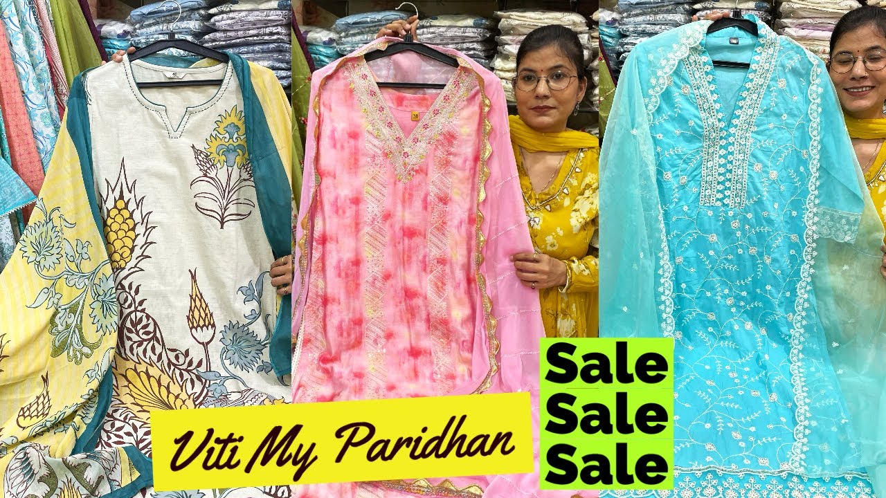 Viti My Paridhan Brings You Thirsty Thursday Sale on Its Cotton 1, 2 ...
