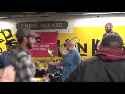 Epic Trombone Guy-NYC Subway - YouTube