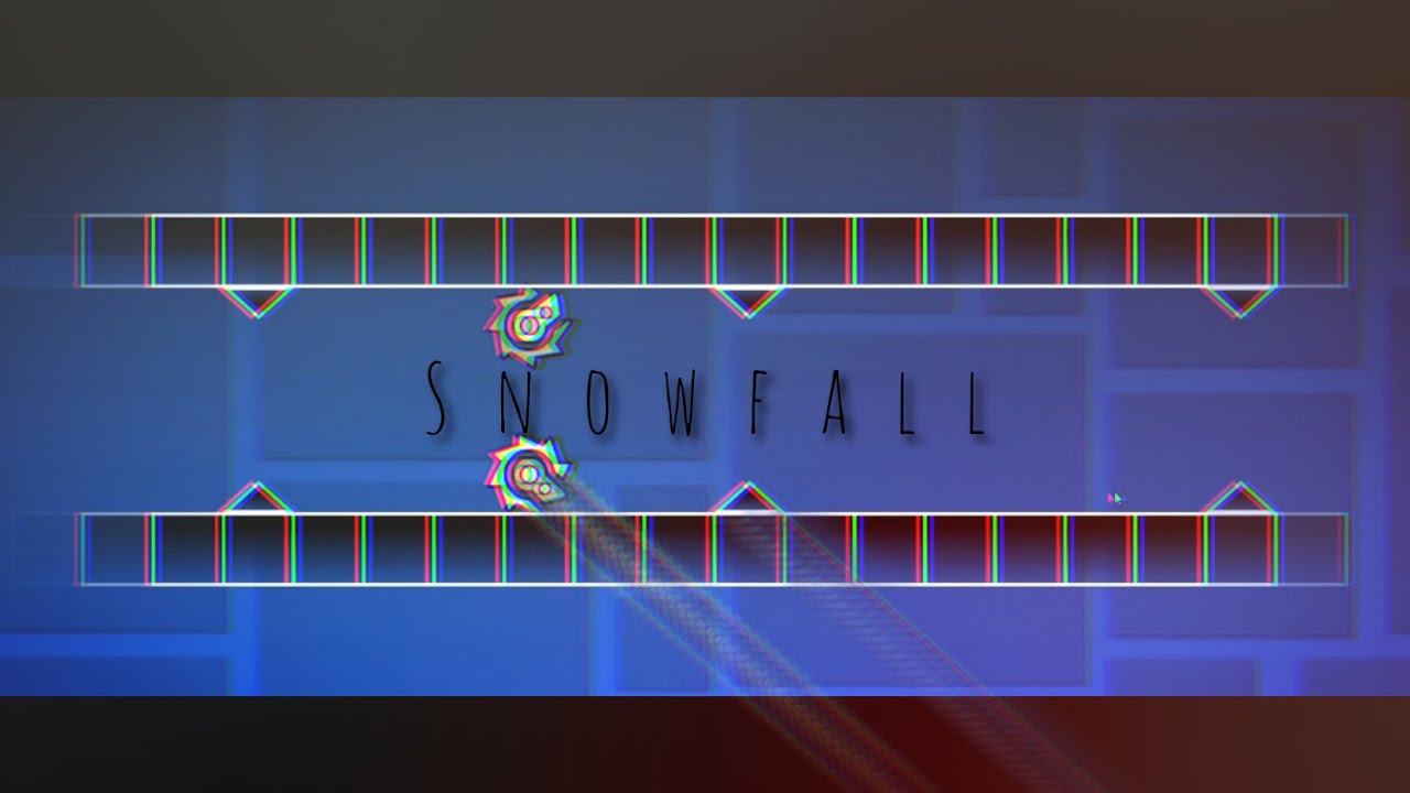 Snowfall layout | Geometry Dash - YouTube