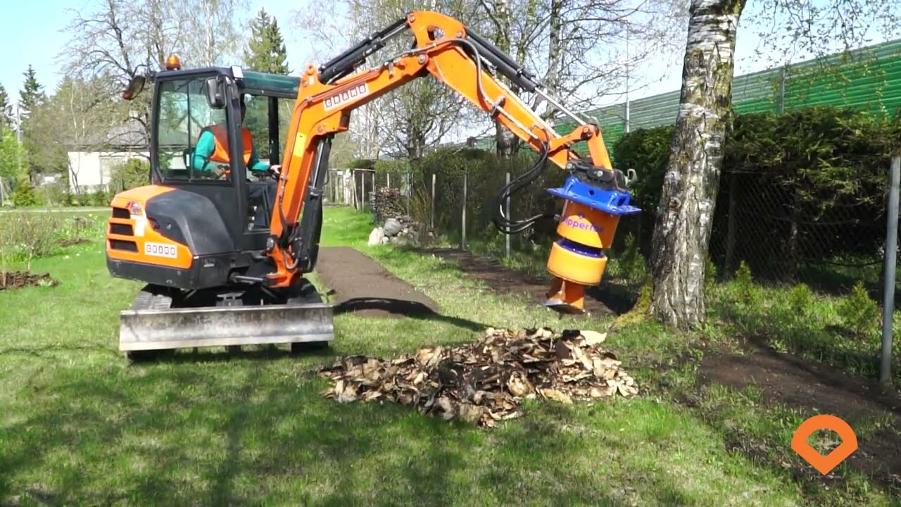 DIPPERFOX SC400 - ГРИНДЕР для ЭКСКАВАТОРОВ 2.6 ТОННЫ. ИЗМЕЛЬЧИТЕЛЬ ...