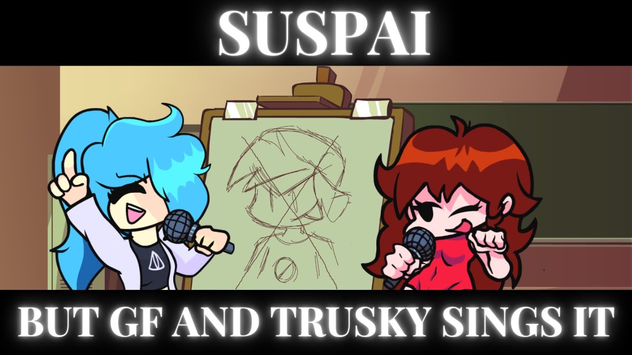 Suspai but it's TruSky VS GF | FNF Nagatoro Cover - YouTube