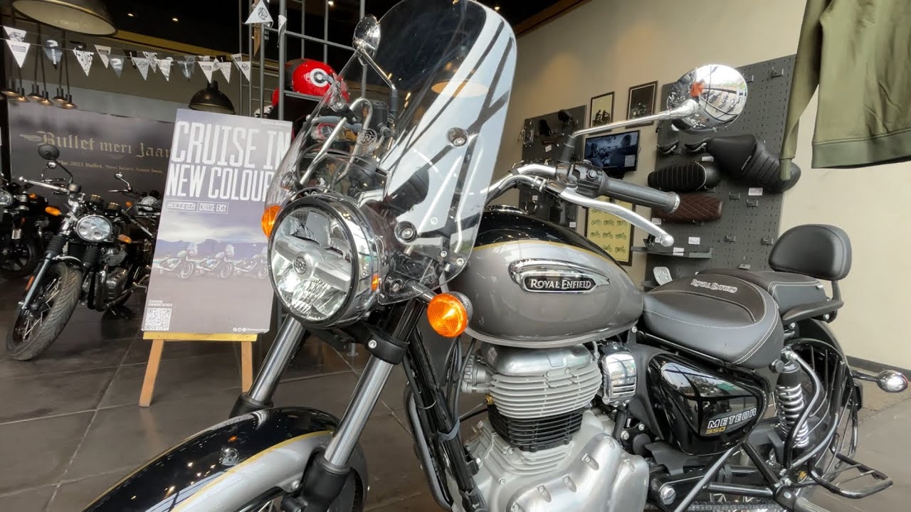2023 New Royal Enfield Meteor 350 New Model With LED Headlight Full ...