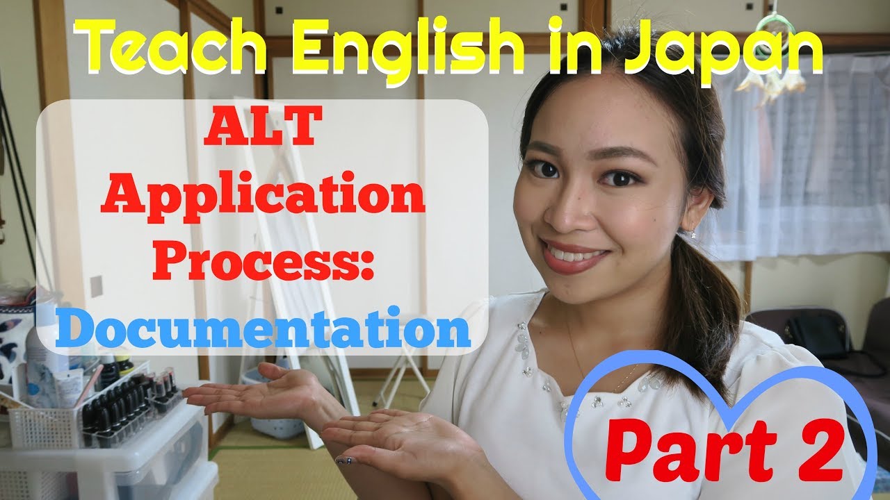Teach English in Japan!| ALT Documentation Process for Filipinos| Part ...