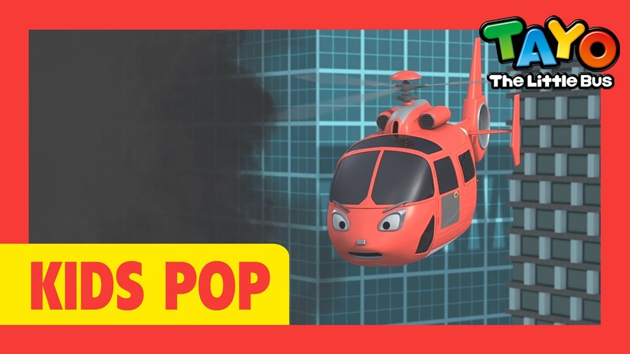 Tayo music video l Flying up in the sky! A rescue helicopter! l Songs ...