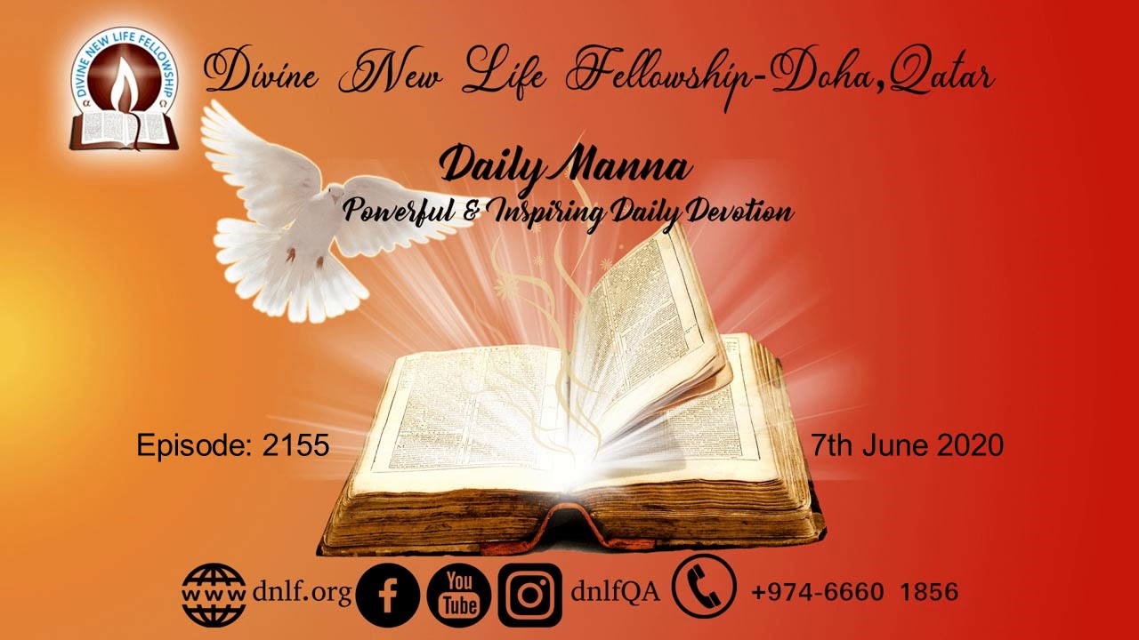 Daily Manna (English) - 7-June-2020 - YouTube
