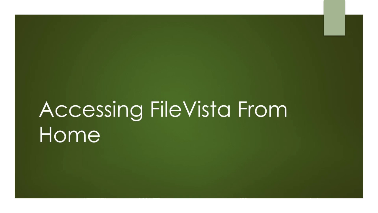 Using FileVista Web File Access - YouTube