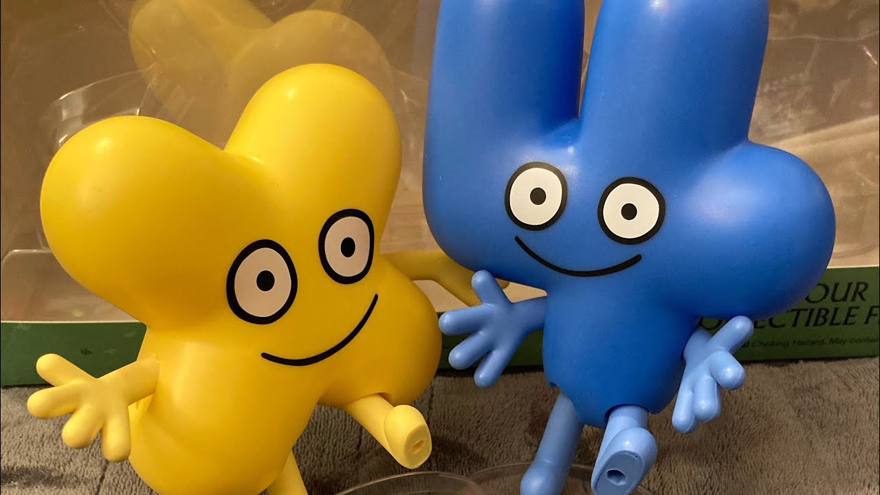BFDI Four and X vinyl figures Unboxing - YouTube