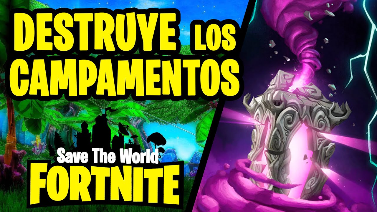 CONSEJOS DESTRUYE CAMPAMENTOS | SALVAR EL MUNDO 2020 - YouTube
