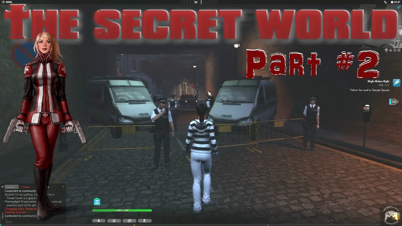 The Secret World #2 - London Starting Area Templars - YouTube