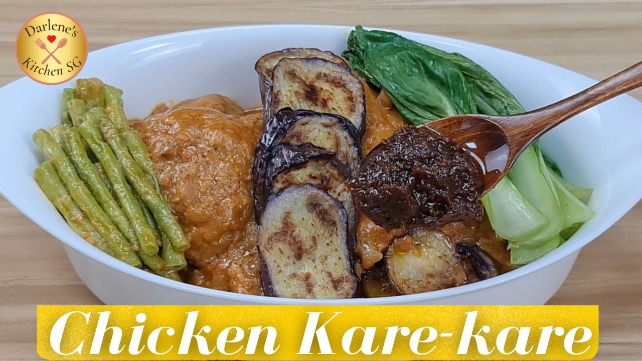 Easy Chicken Kare kare | KARE KARE RECIPE - YouTube