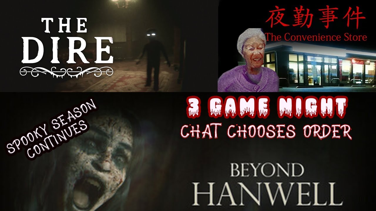 🔴 LIVE | SPOOKY SEASON Continues Playing 3 Horror Games | Horror ...