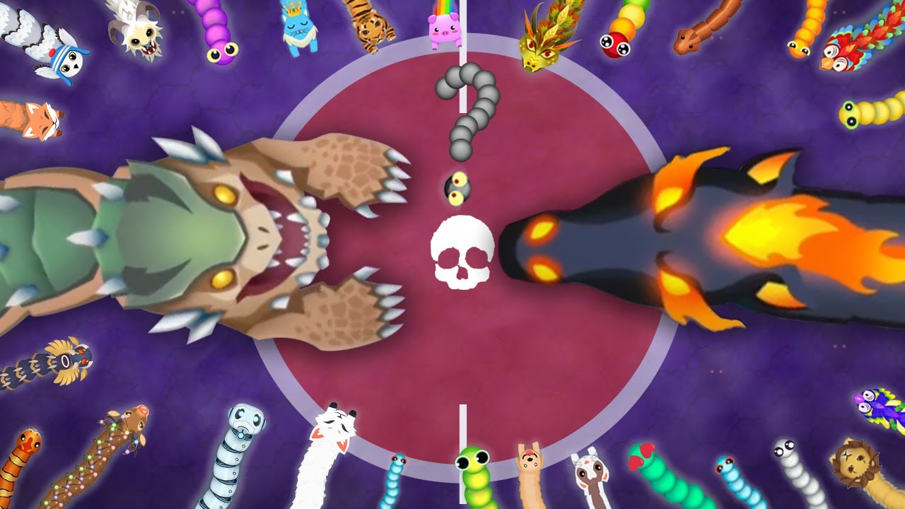 SNAKE.IO 🐍 SPATY WOW! Dark Fairy Tale: Cindermane vs Basilisk! Epic ...