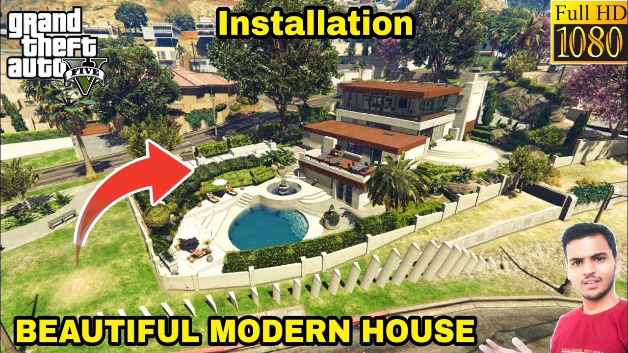 GTA 5 : HOW TO INSTALL BEAUTIFUL MODERN HOUSE MOD🔥🔥🔥 - YouTube