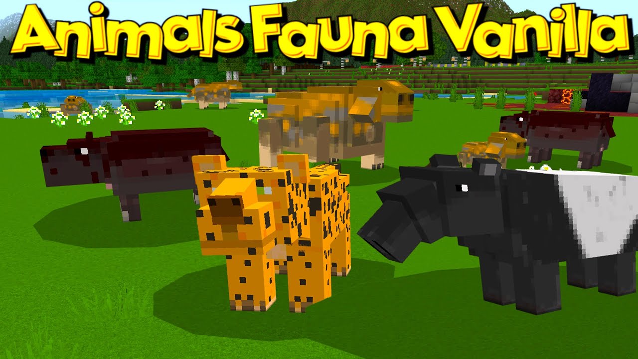 🐾 Explore New Wildlife with the Fauna Vanilla Mod in Minecraft! 🌿 - YouTube