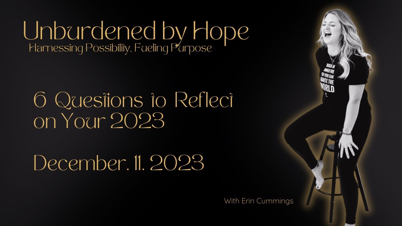 6 Questions to Reflect on Your 2023 - YouTube