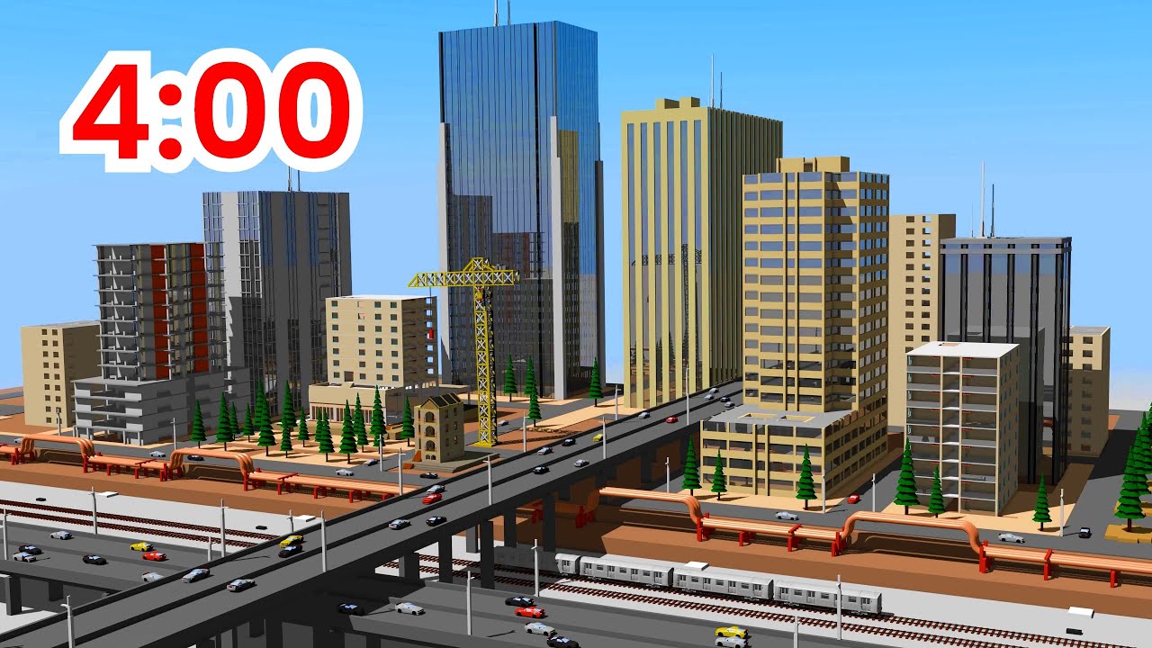 3D Earthquake Simulations: 4 HOURS! - YouTube