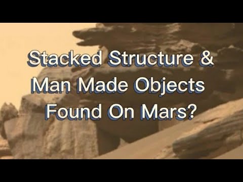 Stacked Structure & Man Made Objects Found On Mars? Mars Images! - YouTube
