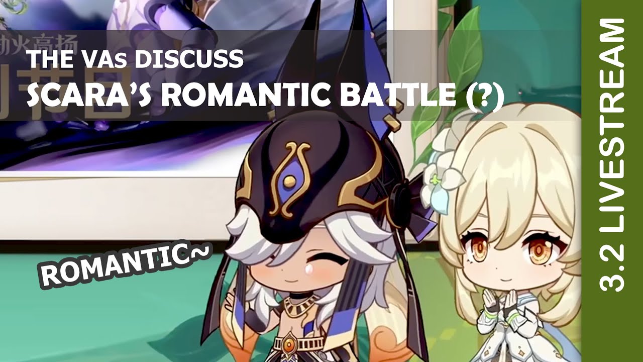 Cyno VA said Scaramouche Domain is Romantic | CN 3.2 Livestream ...