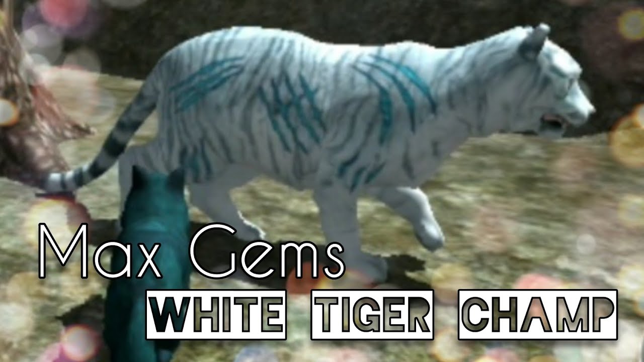 The Wolf game - Max Gems from White Tiger Champion! 💎 - YouTube
