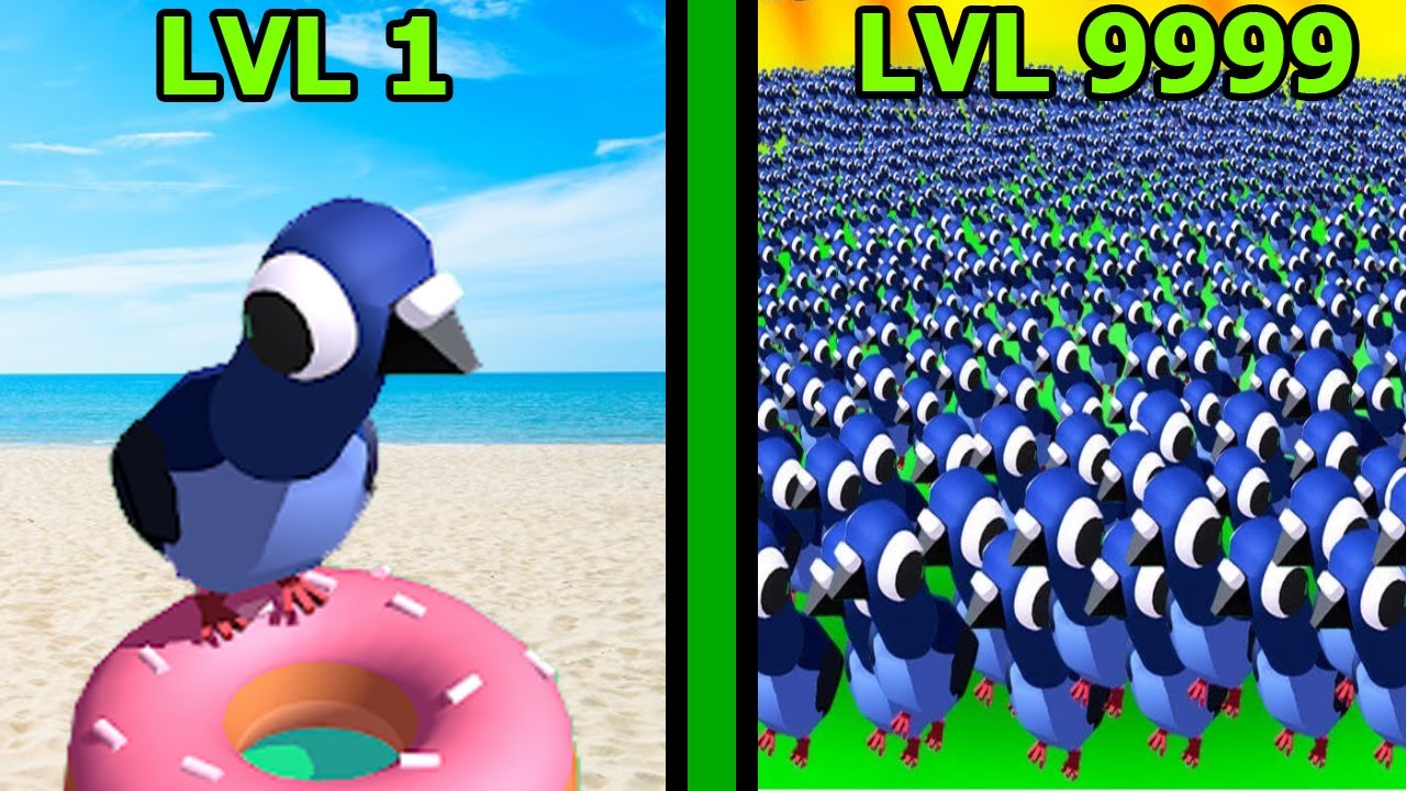 Từ 1 Con Chim Bồ Câu Thành Cả Đàn Chim 99999 Con - Pigeon Squad - Top ...