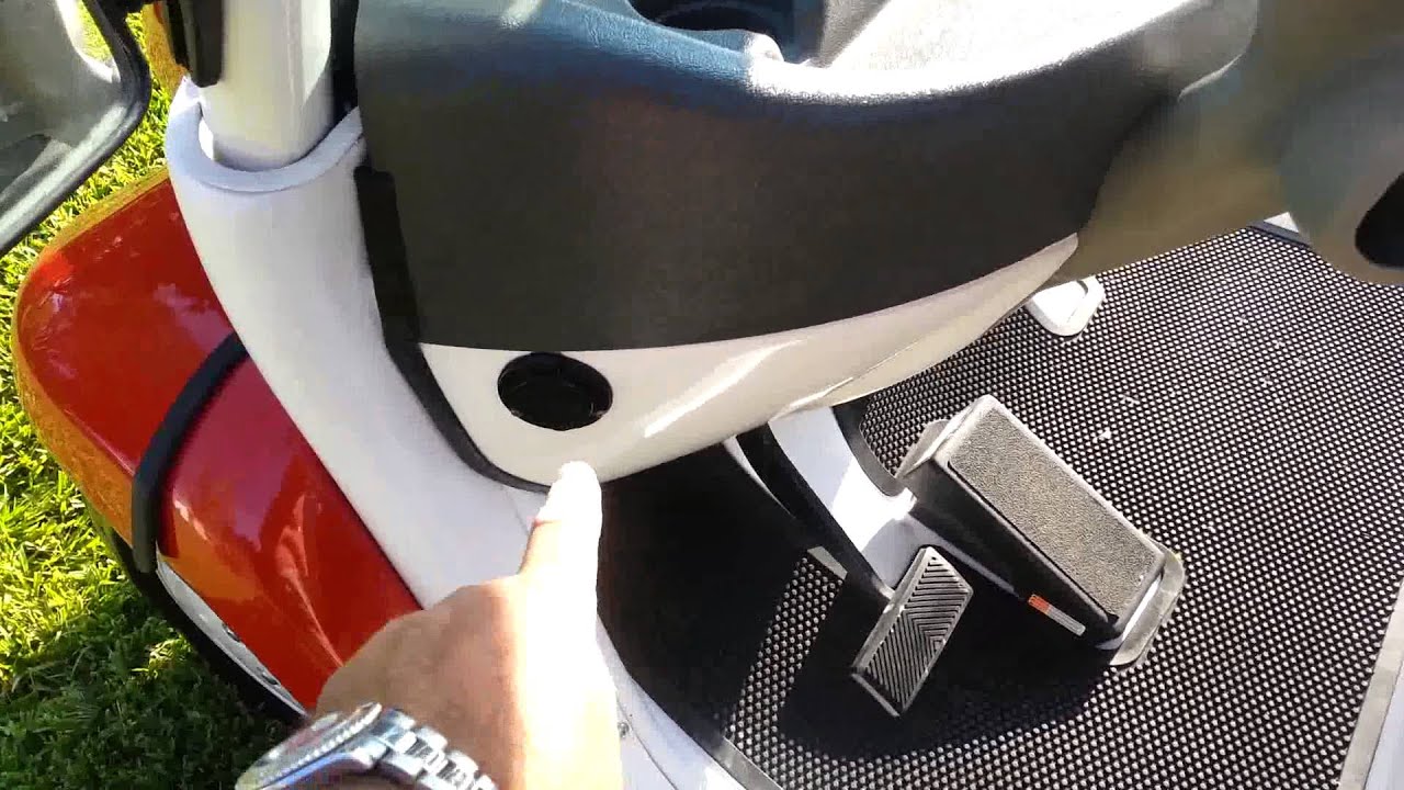 2001 GEM Car Electric Cart - 4 Seater E825 - YouTube