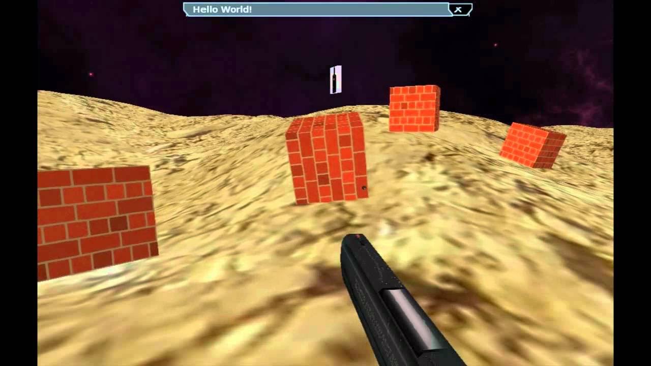 First FPS - C++ OpenGL Physics Game! - YouTube