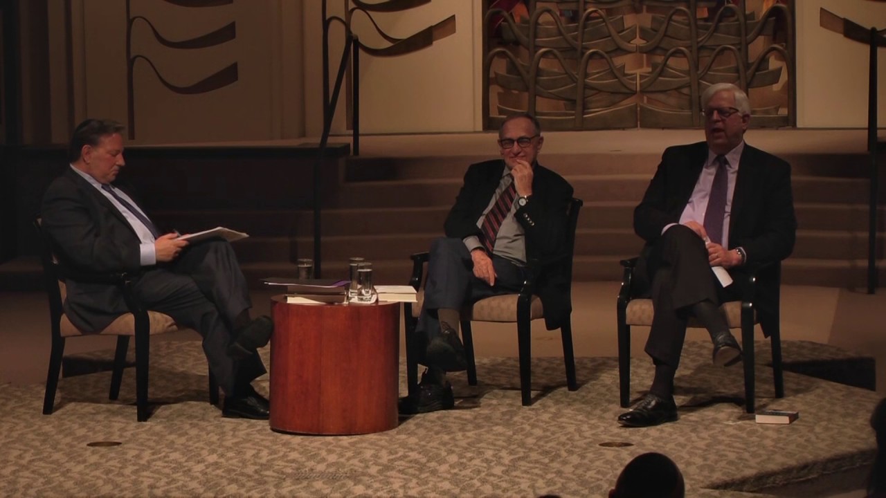 Alan Dershowitz and Dennis Prager in Dialogue with Rabbi David Woznica ...