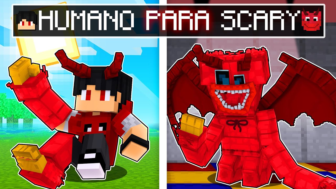 A história do HUMANO para o SCARY LARRY no Minecraft ‹‹ P3DRU ›› - YouTube
