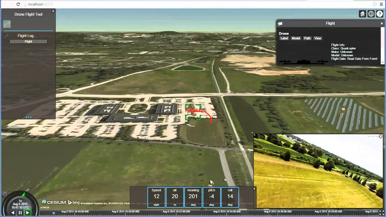 Drone Web Application - Post Flight Tool - YouTube