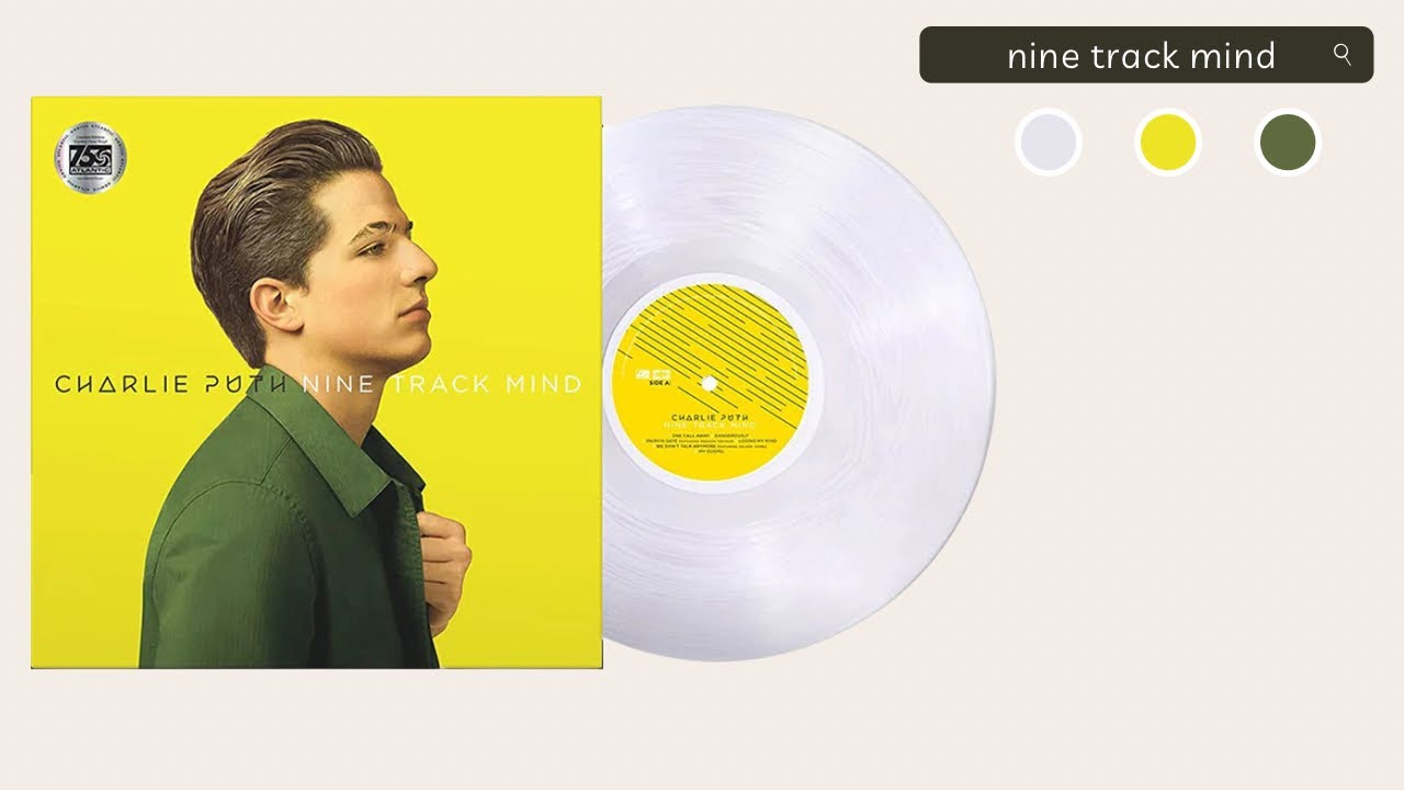 Charlie Puth | Nine Track Mind (Limited Edition, Clear Vinyl) - Vinyl ...