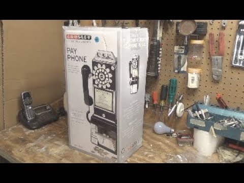 Crosely Replica Payphone | Initial Checkout - YouTube