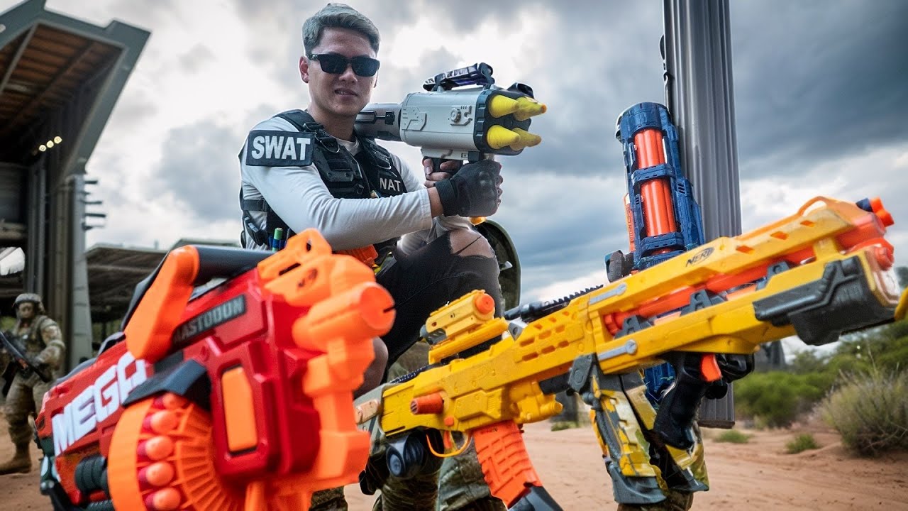 LTT Nerf War: SEAL X Nerf Guns Warriors' Final Epic Battle! - YouTube