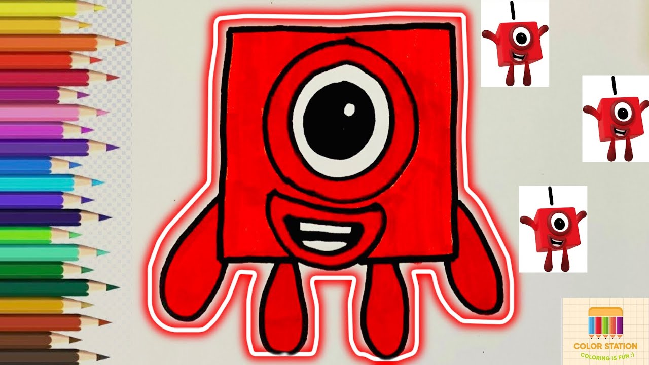 Numberblocks - Counting Up! | Learn to Count | Learning Blocks | Draw ...