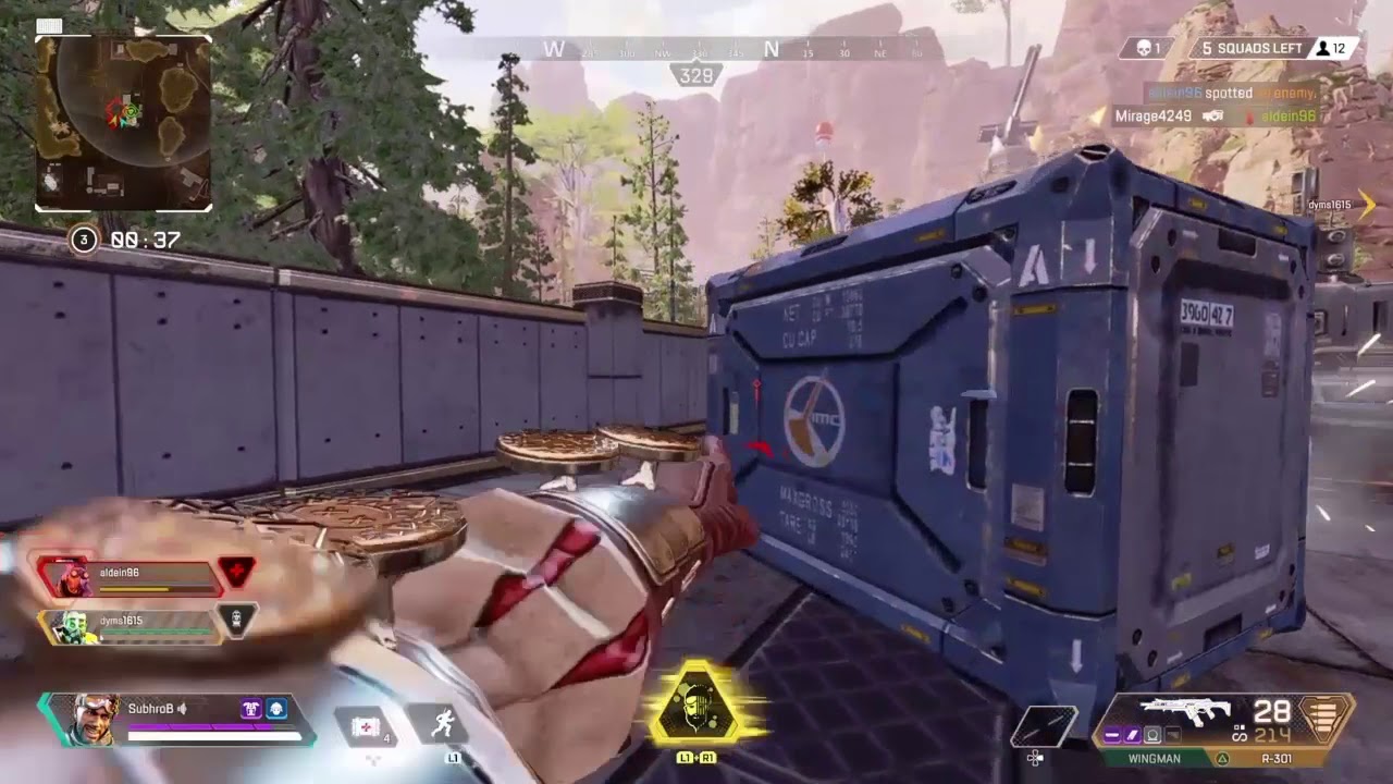 Apex Legends Mirage vs Mirage funny clip - YouTube