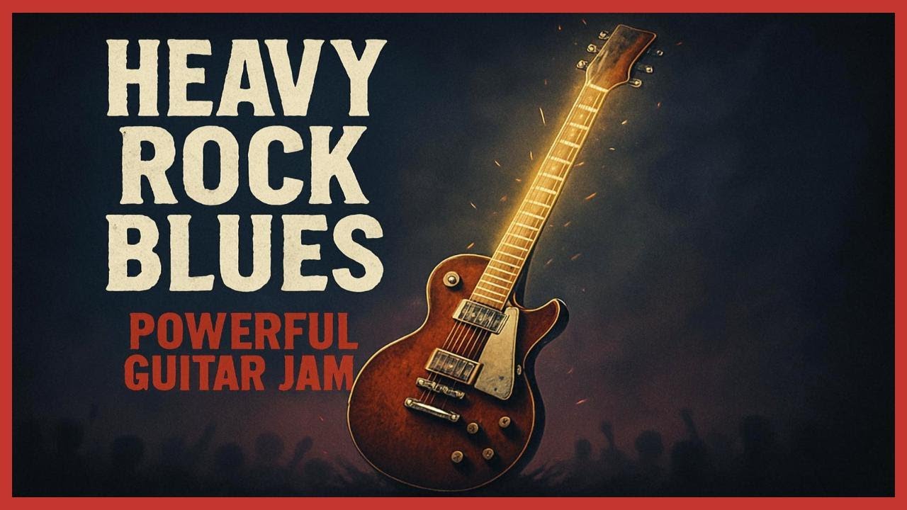 Heavy Rock Blues Instrumental | Powerful Blues Rock Guitar Jam - YouTube