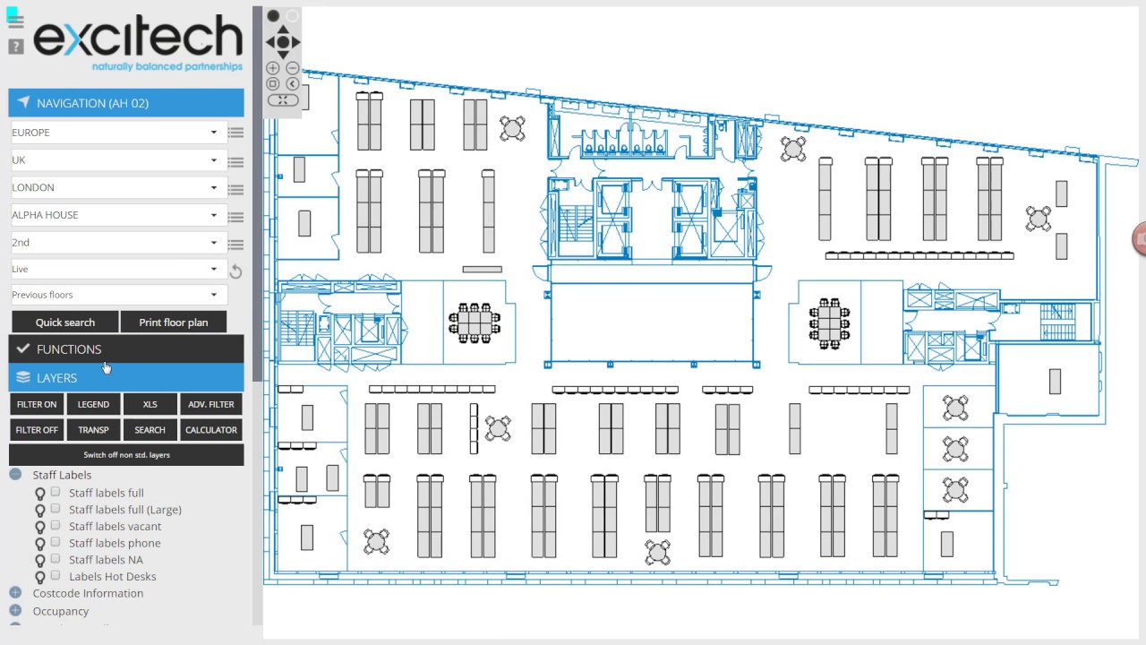 Excitech FM - Space Management for Estate Facilities Managers - YouTube