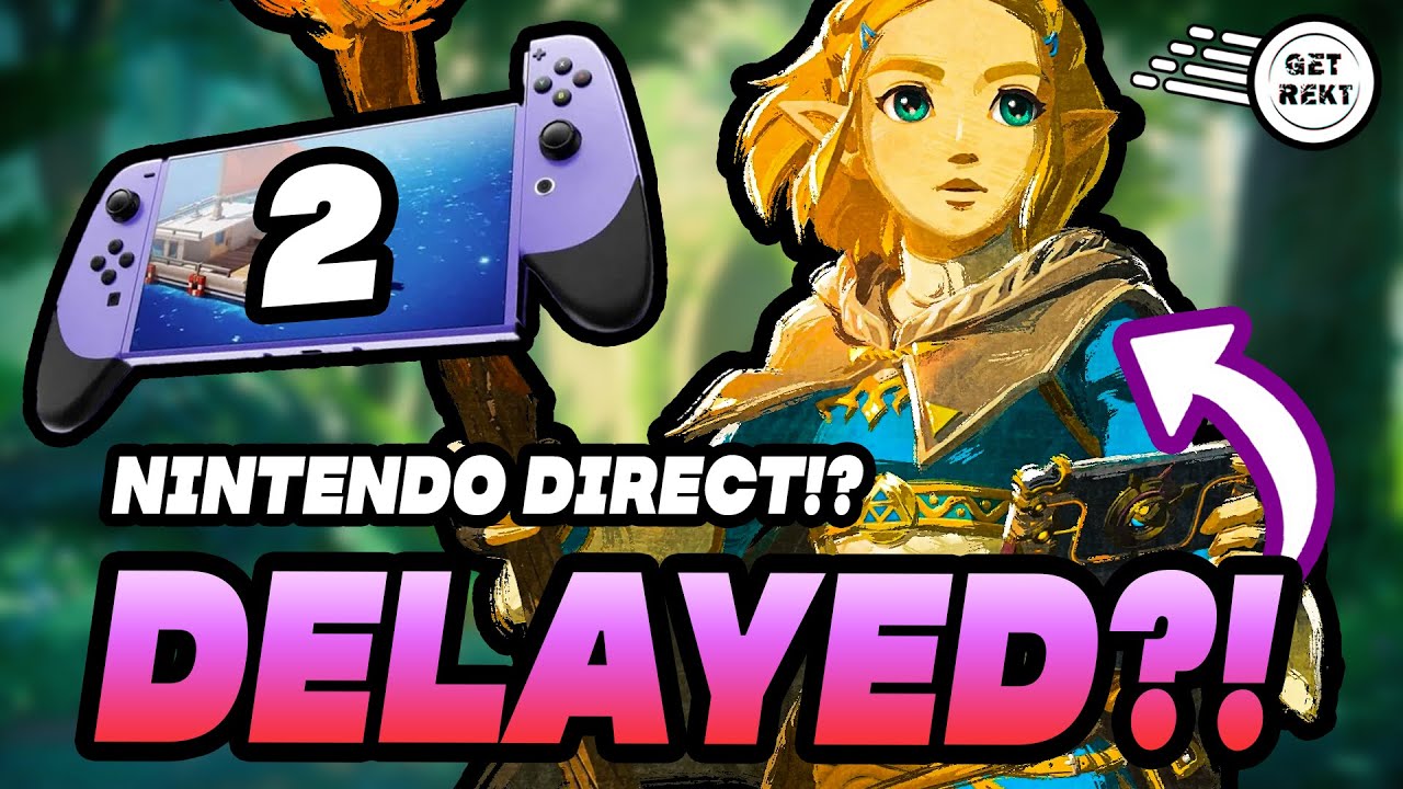 Nintendo Switch 2 DELAYED?! & Direct NEXT Week?! New Rumors! - YouTube