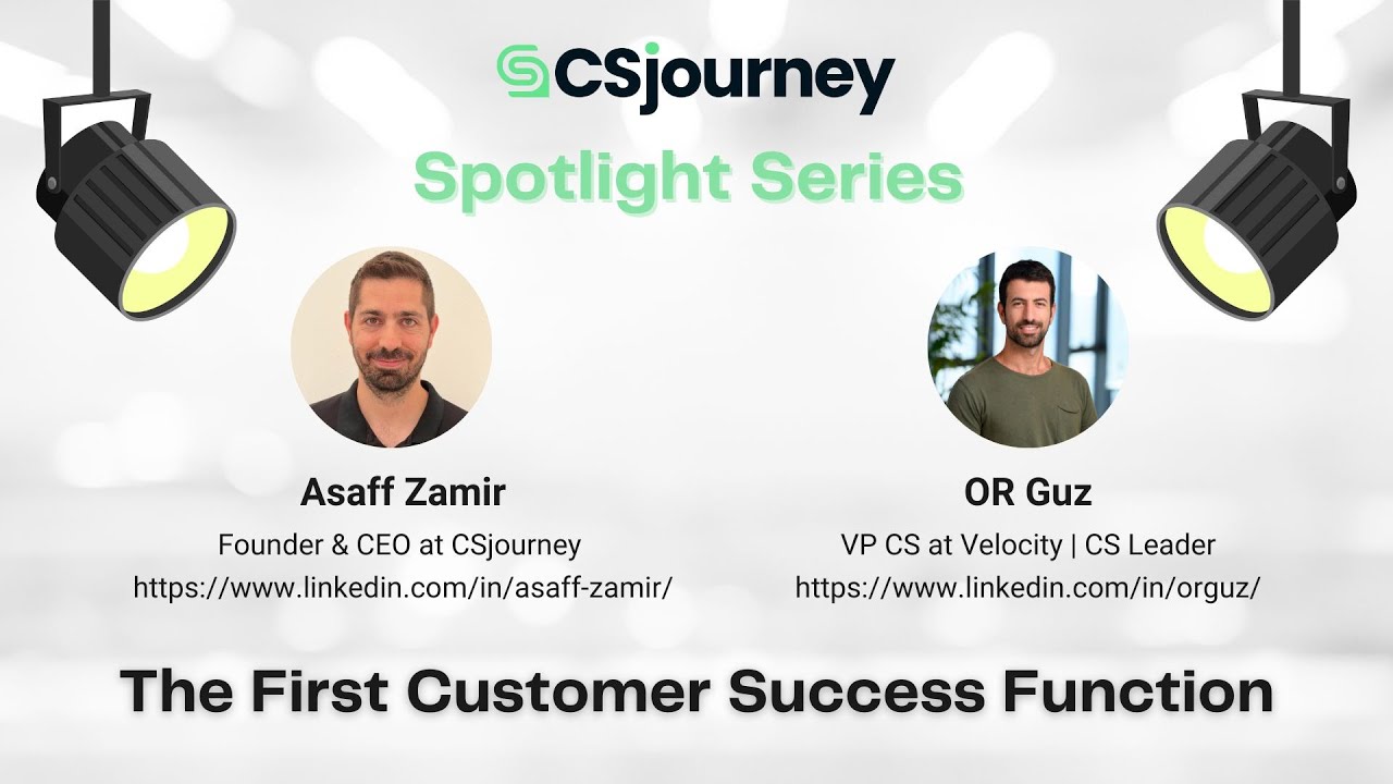 The First Customer Success Function - YouTube
