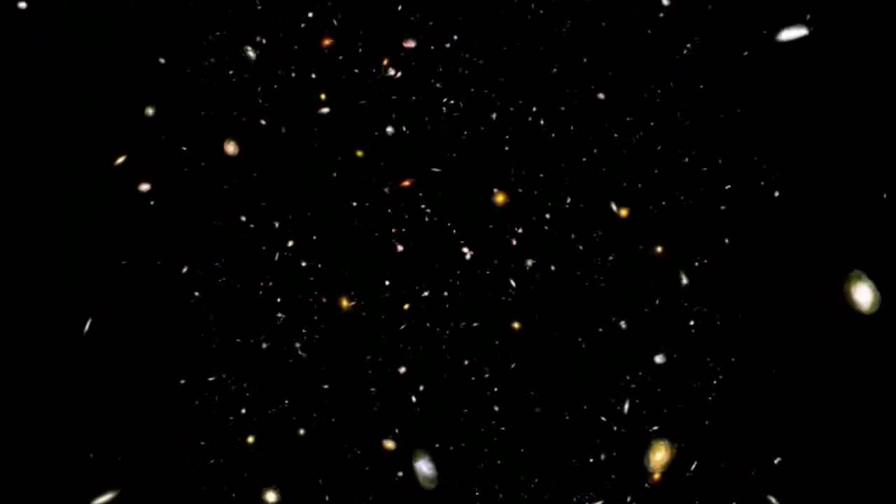 Hubble Telescope Ultra Deep Field View 3D - YouTube