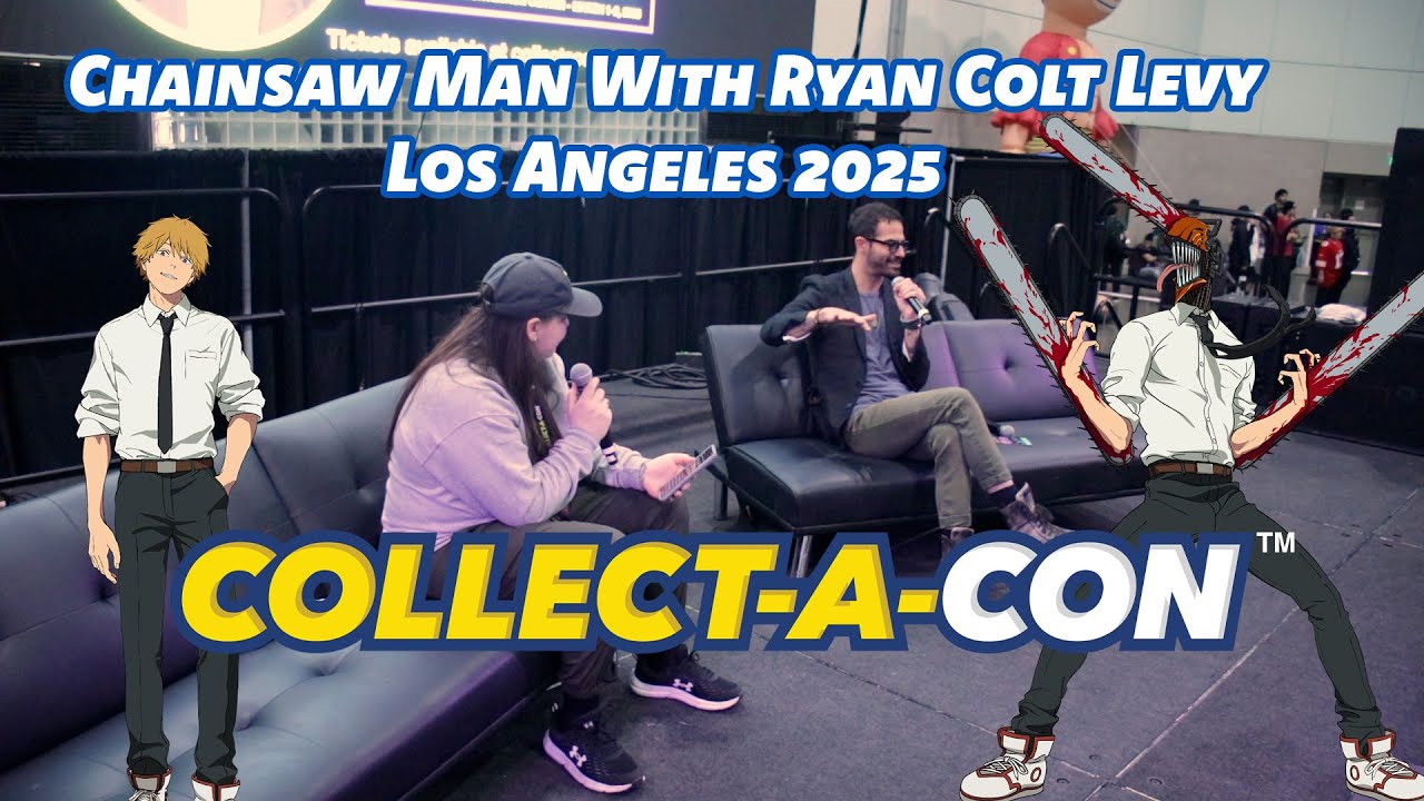 Denji tells us all about Chainsaw Man! Ryan Colt Levi| Collect-a-con LA ...
