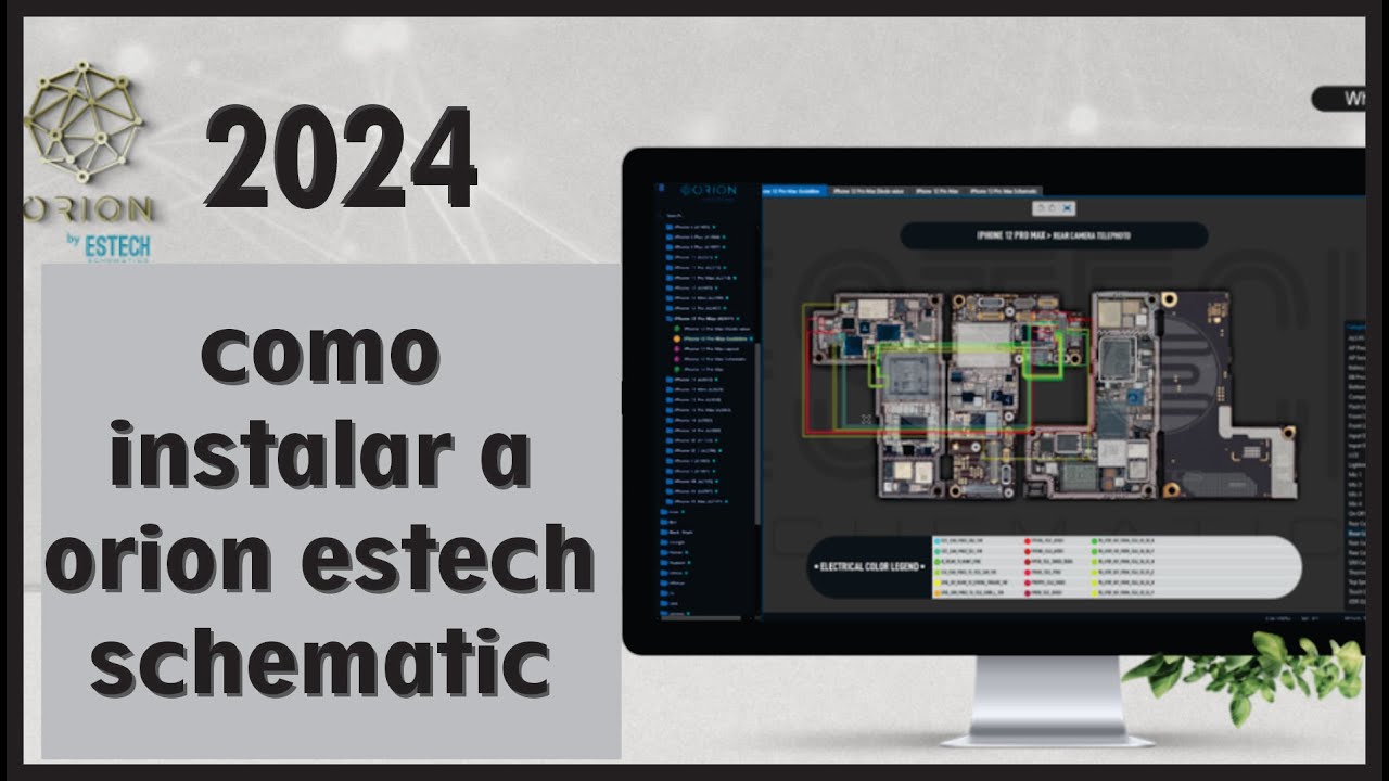 como instalar orion estech schematic - YouTube