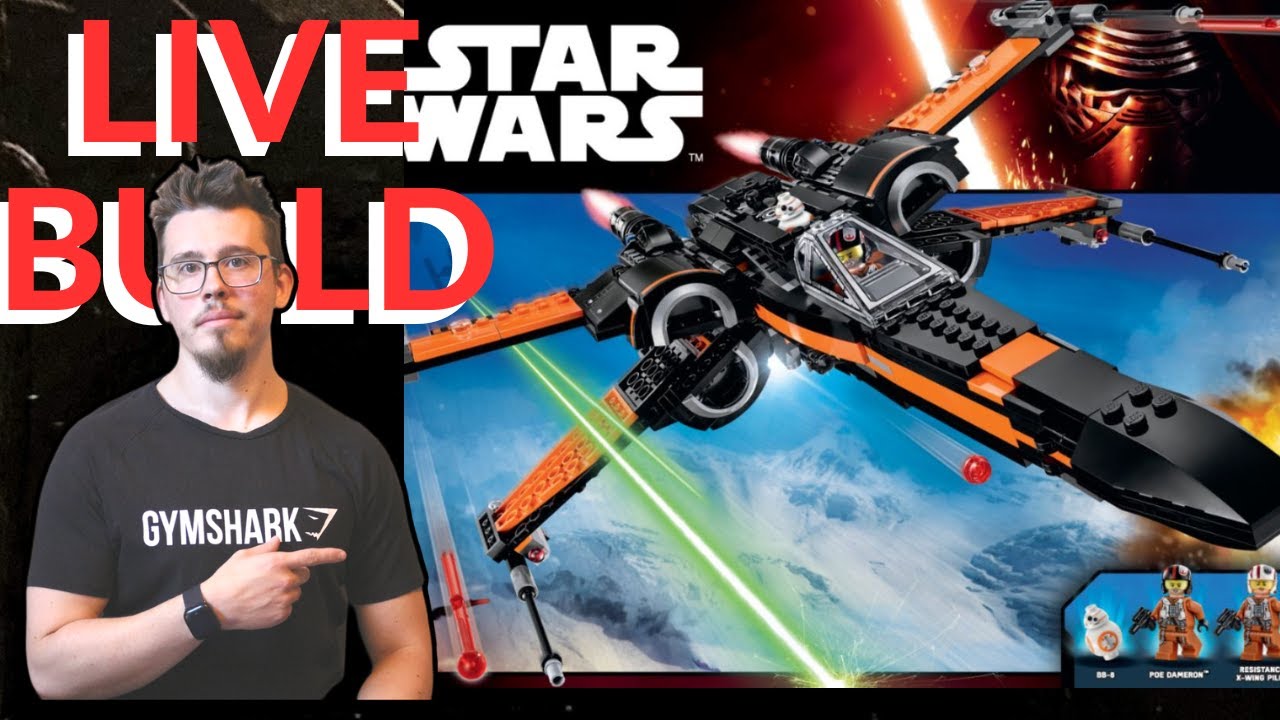 LEGO Stream Building 75012 Poe's Xwing - YouTube