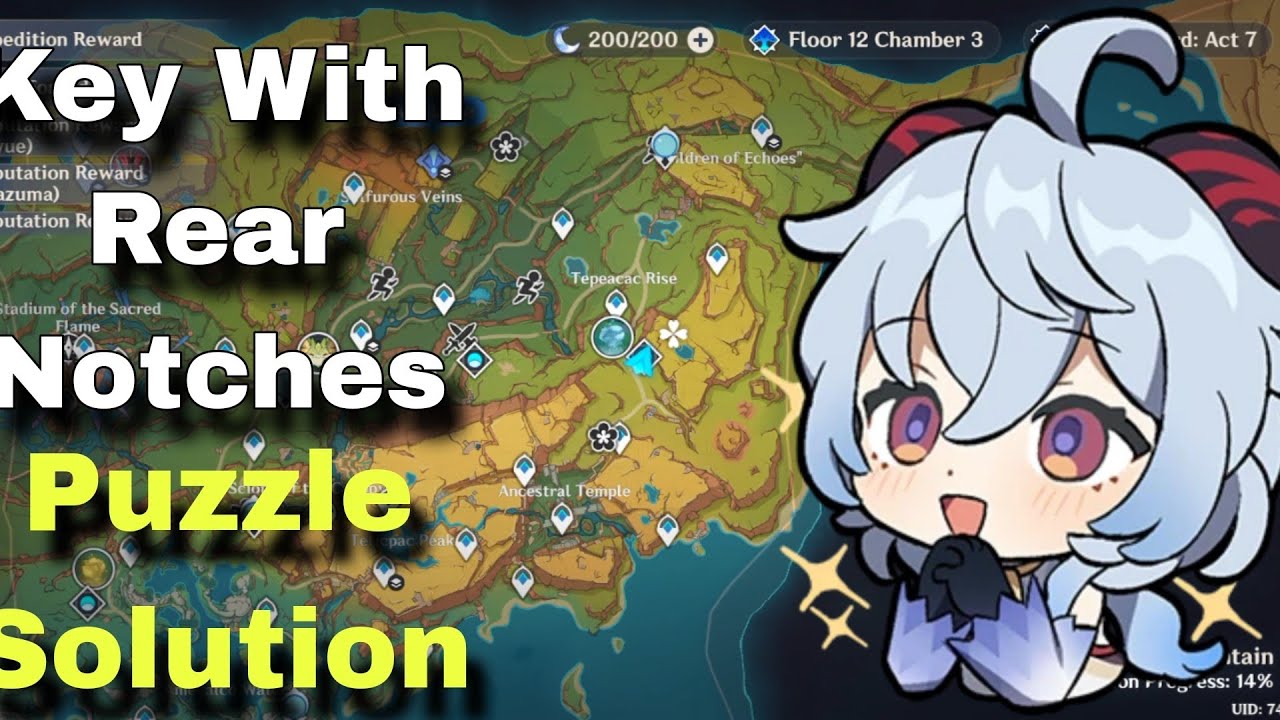 Key With Rear Notches Puzzle Solution | Genshin Impact - YouTube
