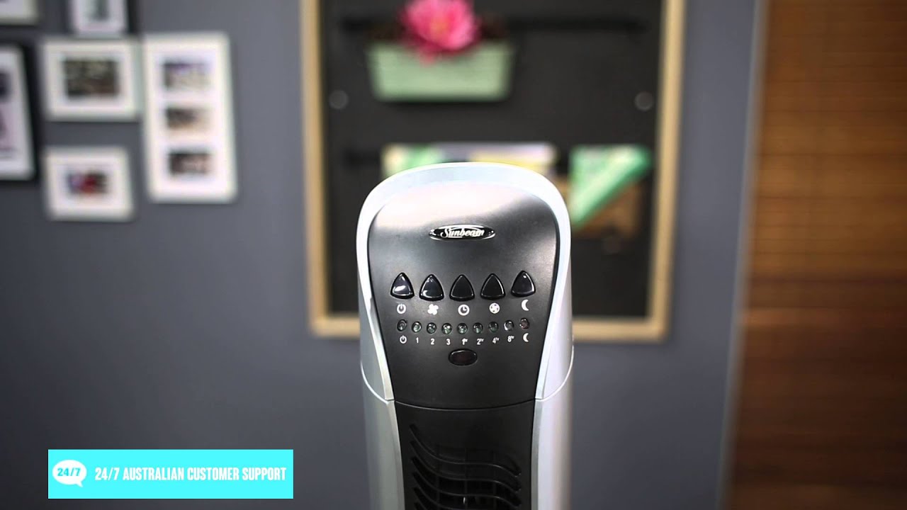 Sunbeam FA7250 Tower Fan appliance overview by product expert ...